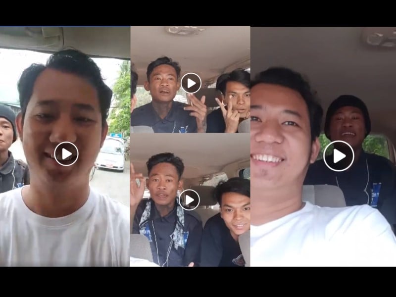 Studio ကိုသွားရင်း A4 ကျော်စွာ နဲ့ Min Z တို့ရဲ့ လက်တန်းစပ်ဆိုထားတဲ့ Rap Skill ဗီဒီယိုဖိုင ...