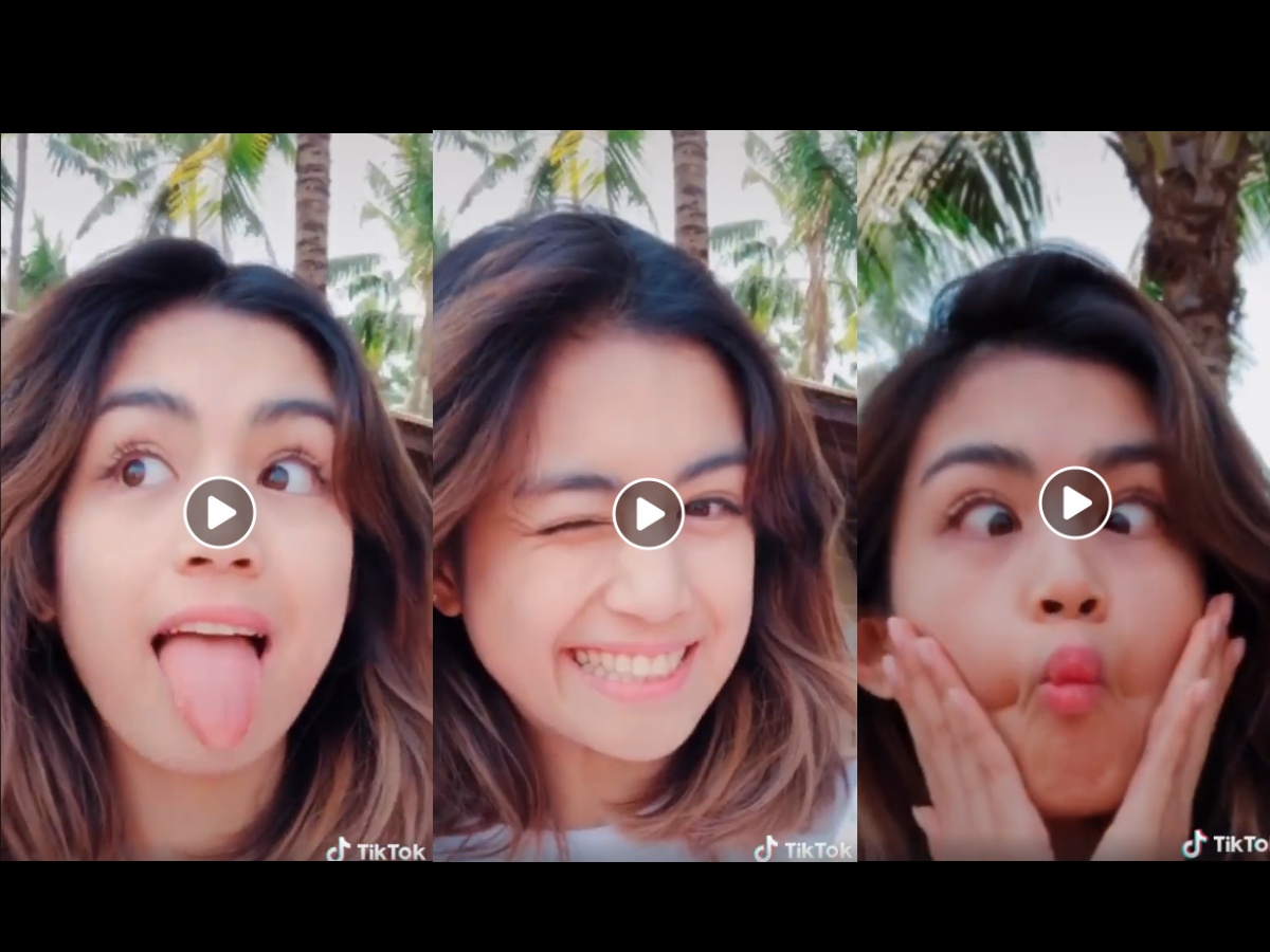 ညီမလေးနဲ့အတူ ရုပ်ပြောင်လေးတွေလုပ်ပြီး Tik Tok ကစားပြလိုက်တဲ့ ယွန်းဝတီလ ...