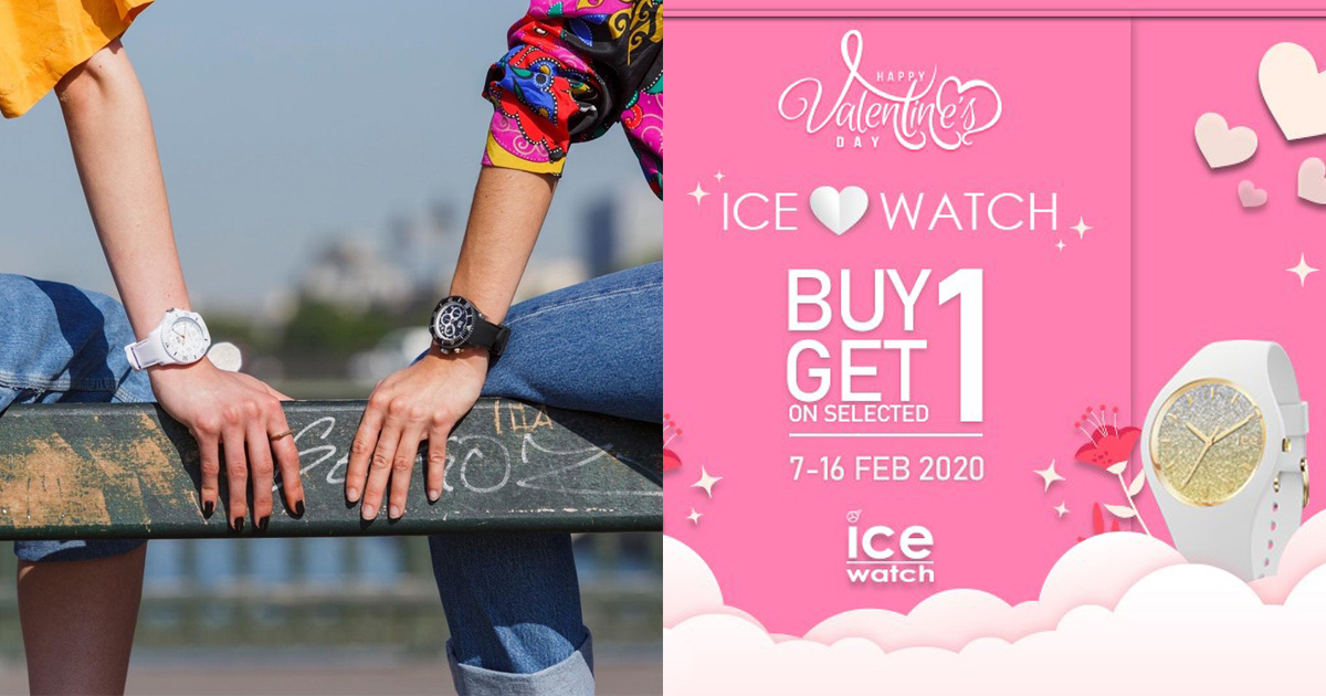 Ice-Watch ចេញប្រម៉ូសិន មិនចាំបាច់ឲ្យអ្នកមានស្នេហាទាំងអស់ពិបាកគិតទិញកាដូអីជូនគ្នាទេ ...