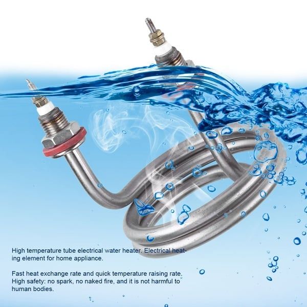 Water Heating Element 220V 4500W Stainless Steel Electric Immersion ...