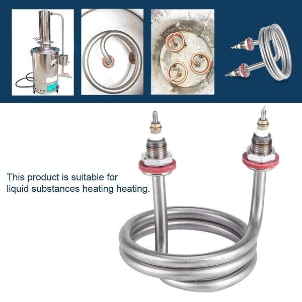 Water Heating Element 220V 4500W Stainless Steel Electric Immersion ...
