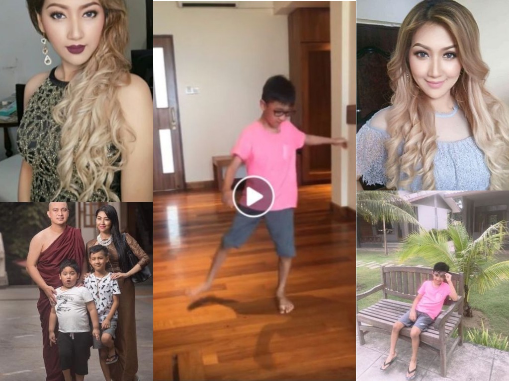 အကပါရမီ ထူးချွန်တဲ့ ဇင်ဇင်ဇော်မြင့်ရဲ့ သားလေးက ပရိတ်သက်ကို အကနဲ့ ဖျော်ဖြေ - Myanmarload